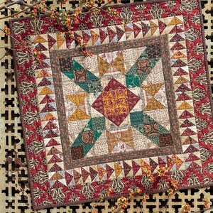 Autumn Bouquet Quilt Book - 12 Dreamy Patchwork and Applique Quilt ...