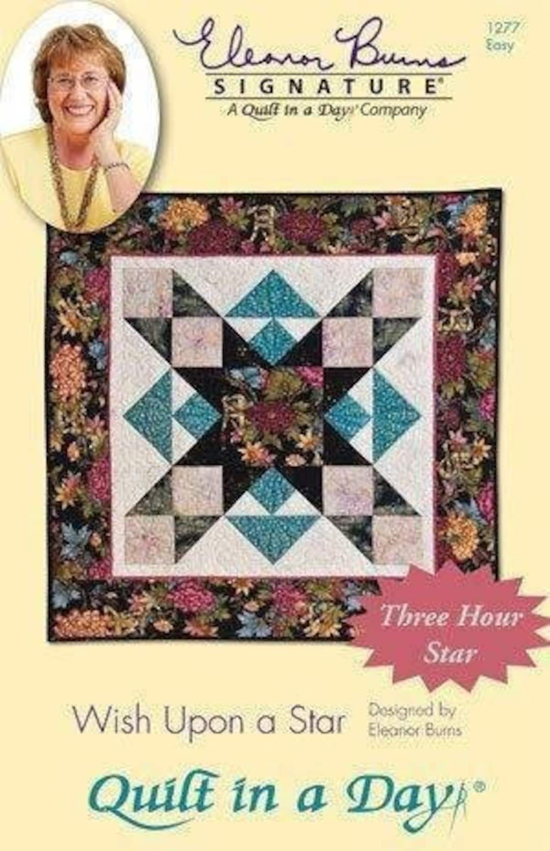 Digital Download, Quilting Pattern, Wish Upon A Star Quilt Booklet ...