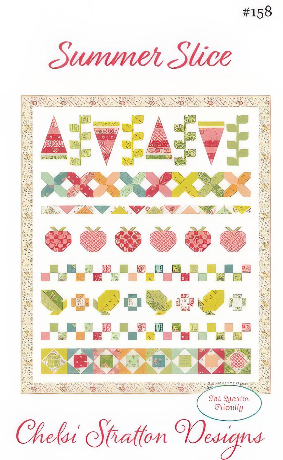 Summer Slice Quilt Pattern by Chelsi Stratton Designs - Etsy
