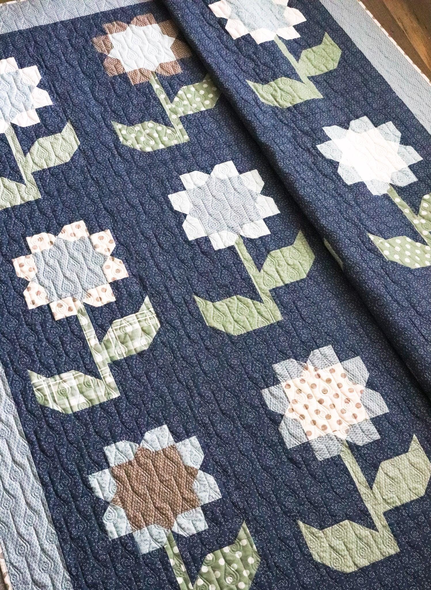 Cottage Blossoms Quilt Pattern by Lella Botique - Sunflower Spring ...