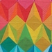 Aura Foundation Paper Piecing Pattern, a Super Colorful Ombre Quilt ...