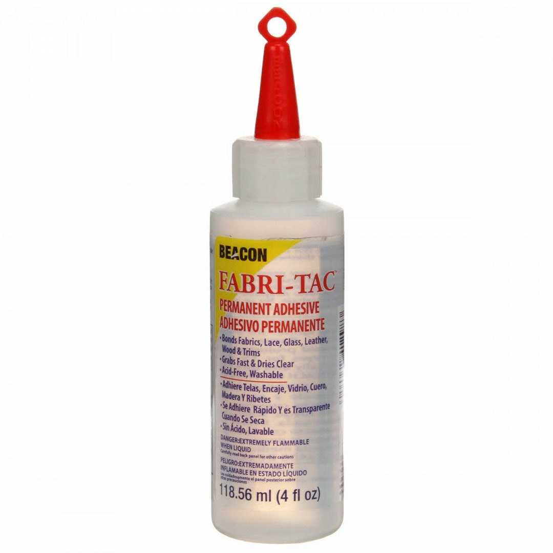 Fabri-tac 4oz by Beacon Adhesive - Permanent Adhesive - Etsy