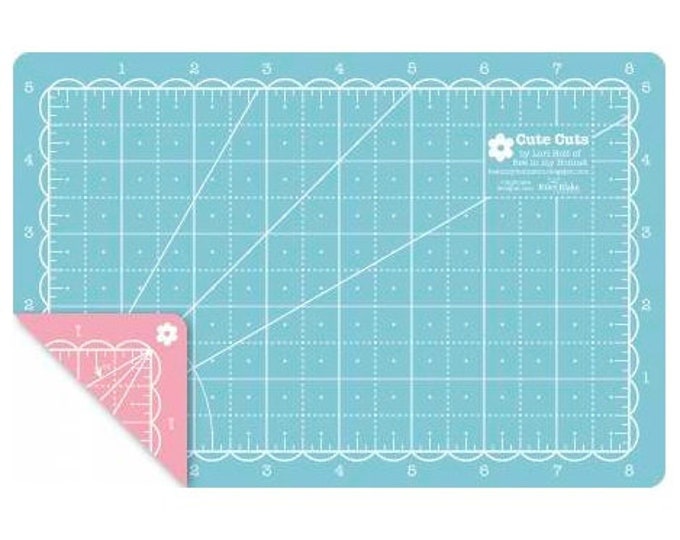 Mini Cutting Mat (5"x8"), Self-healing/double-sided, Lori Holt, Riley ...