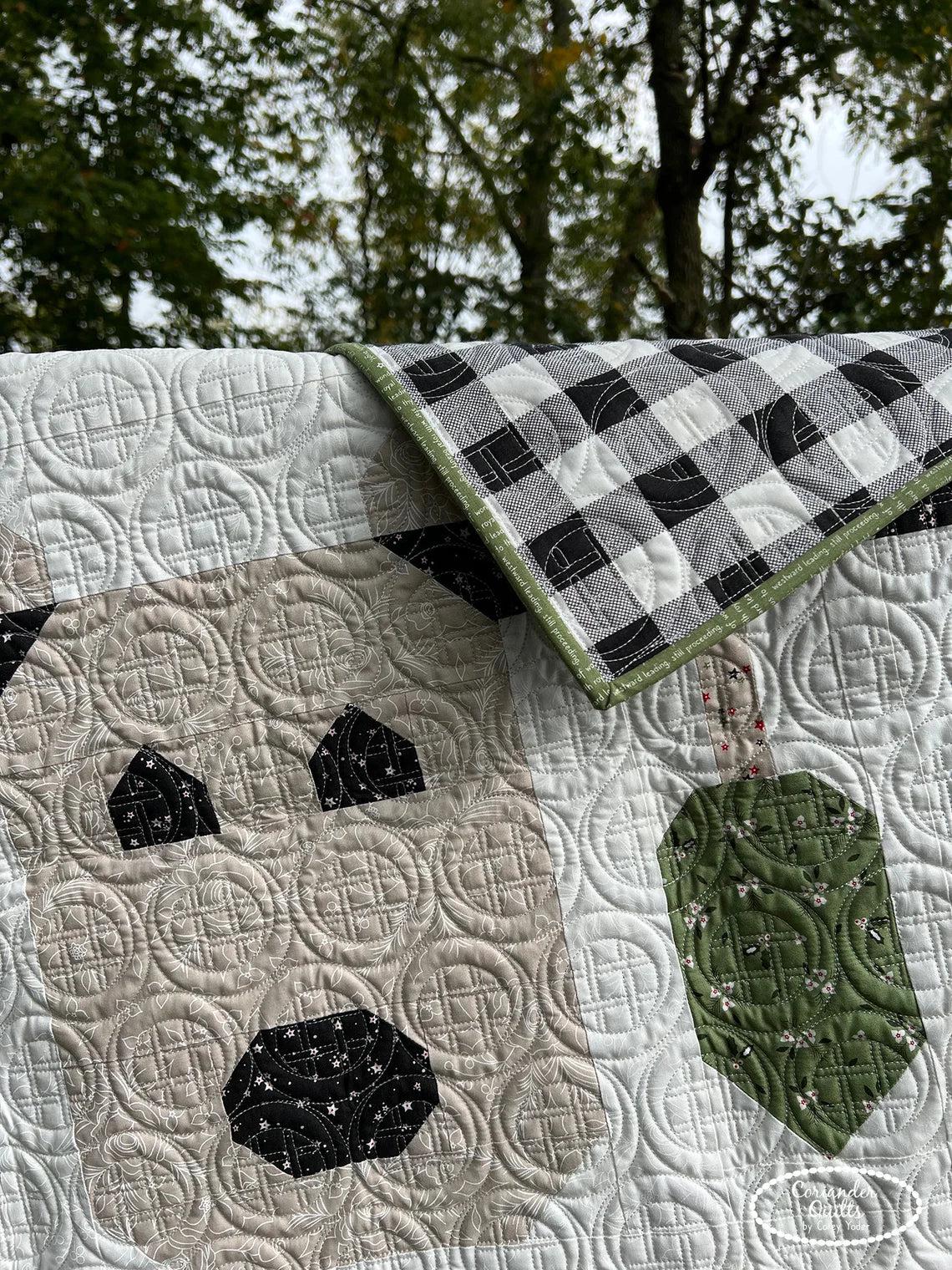 Deerly Loved Quilt Pattern by Coriander Quilts, Christmas Reindeer ...