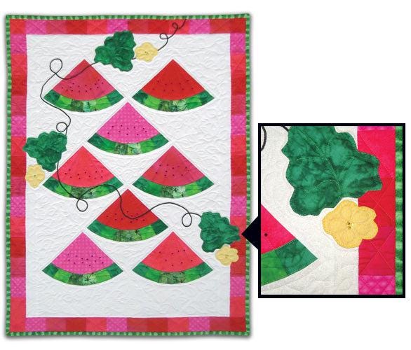 Watermelon Wall Hanging: Eleanor Burns Signature Quilt Pattern, Easy ...