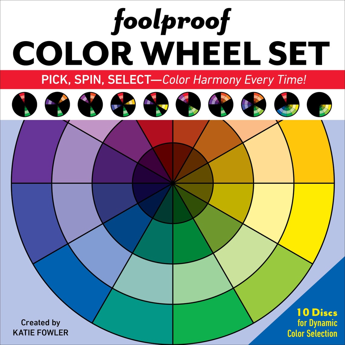 Color Wheels Ultimate 3-in-1 Color Tool 24 Color Cards With - Etsy