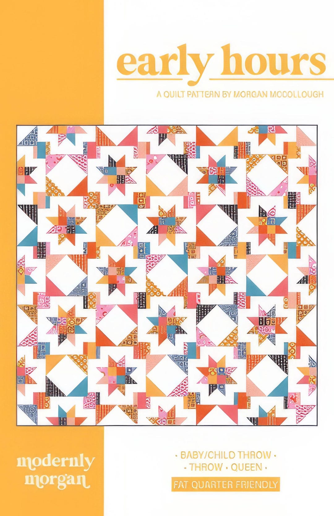 Early Hours Quilt Pattern by Modernly Morgan - 3 Sizes Included, Easy ...
