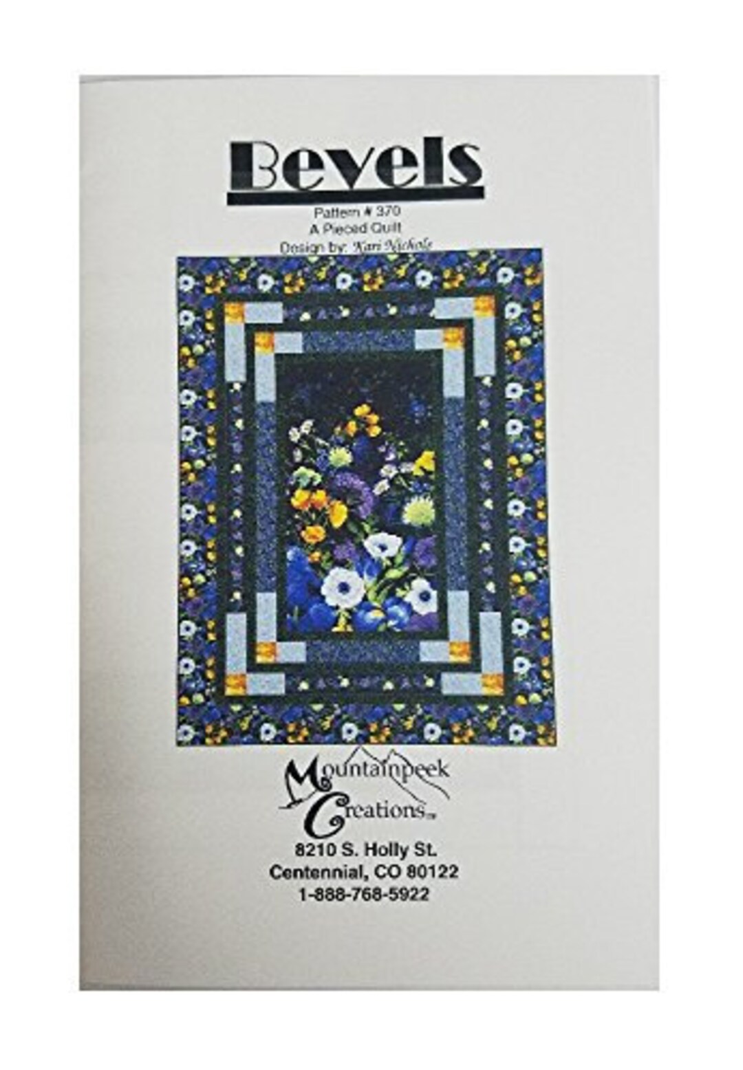 Bevels Quilt Pattern by Mountainpeek Creations 8410B - Etsy Italia