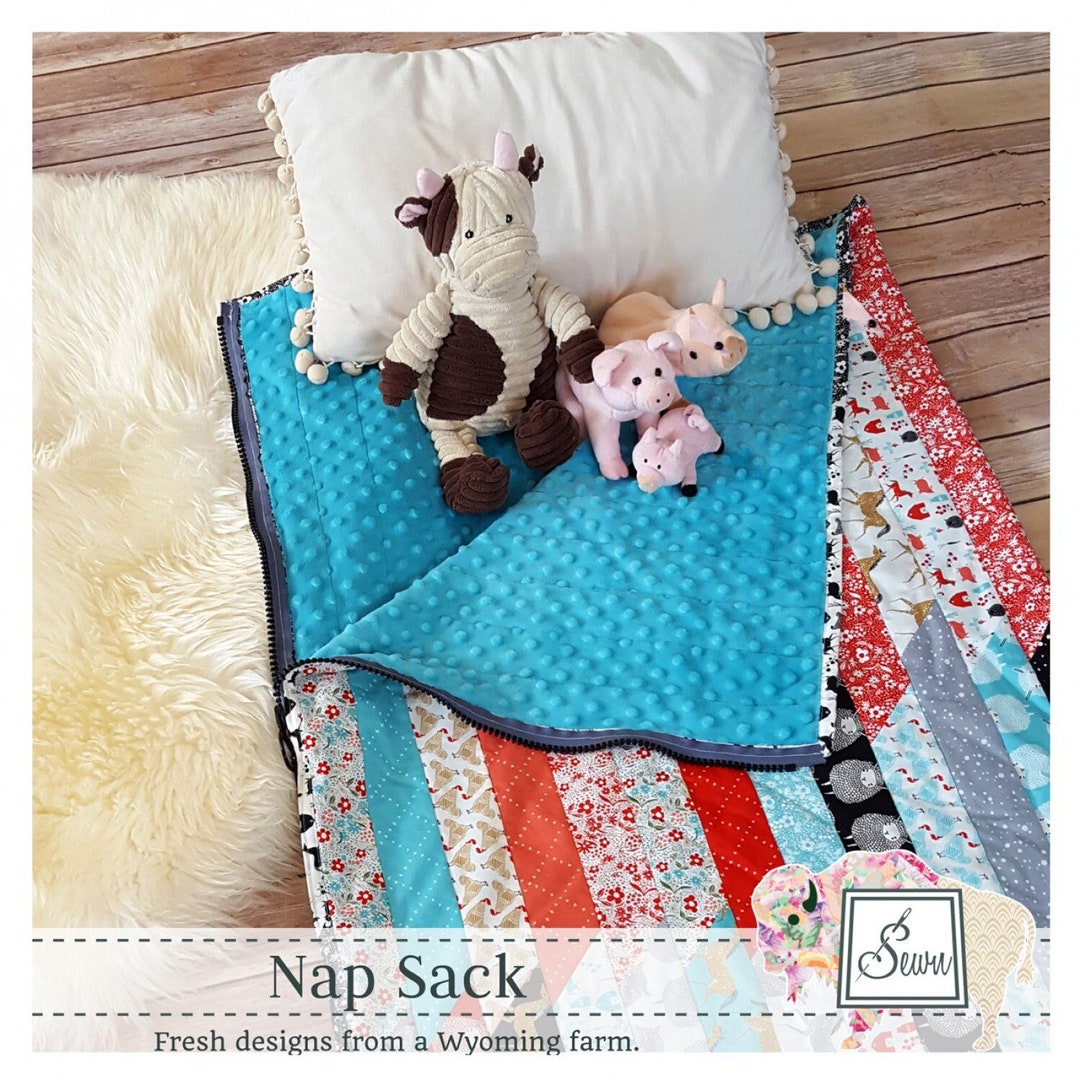 Nap Sack: Child's Sleeping Bag Pattern From Sewn Wyoming - Jellyroll ...