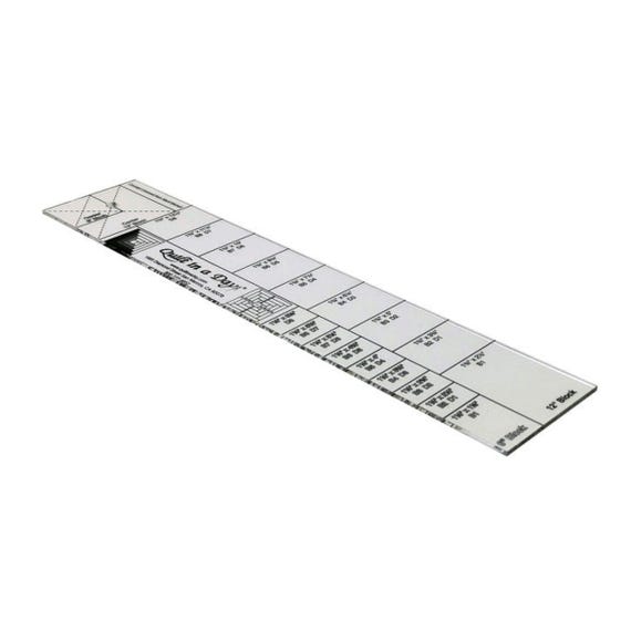 The Log Cabin Ruler by Quilt in a Day Companion to Forty Fabulous Years With Eleanor Burns Book Log Cabin Quilt Block Ruler Etsy Australia
