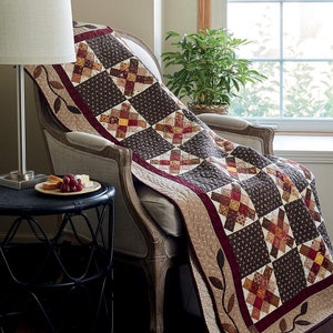 Autumn Bouquet Quilt Book - 12 Dreamy Patchwork and Applique Quilt ...