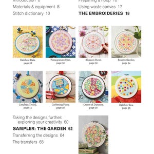 Thread Doodling With Reusable Iron on Transfers Included in the Book ...