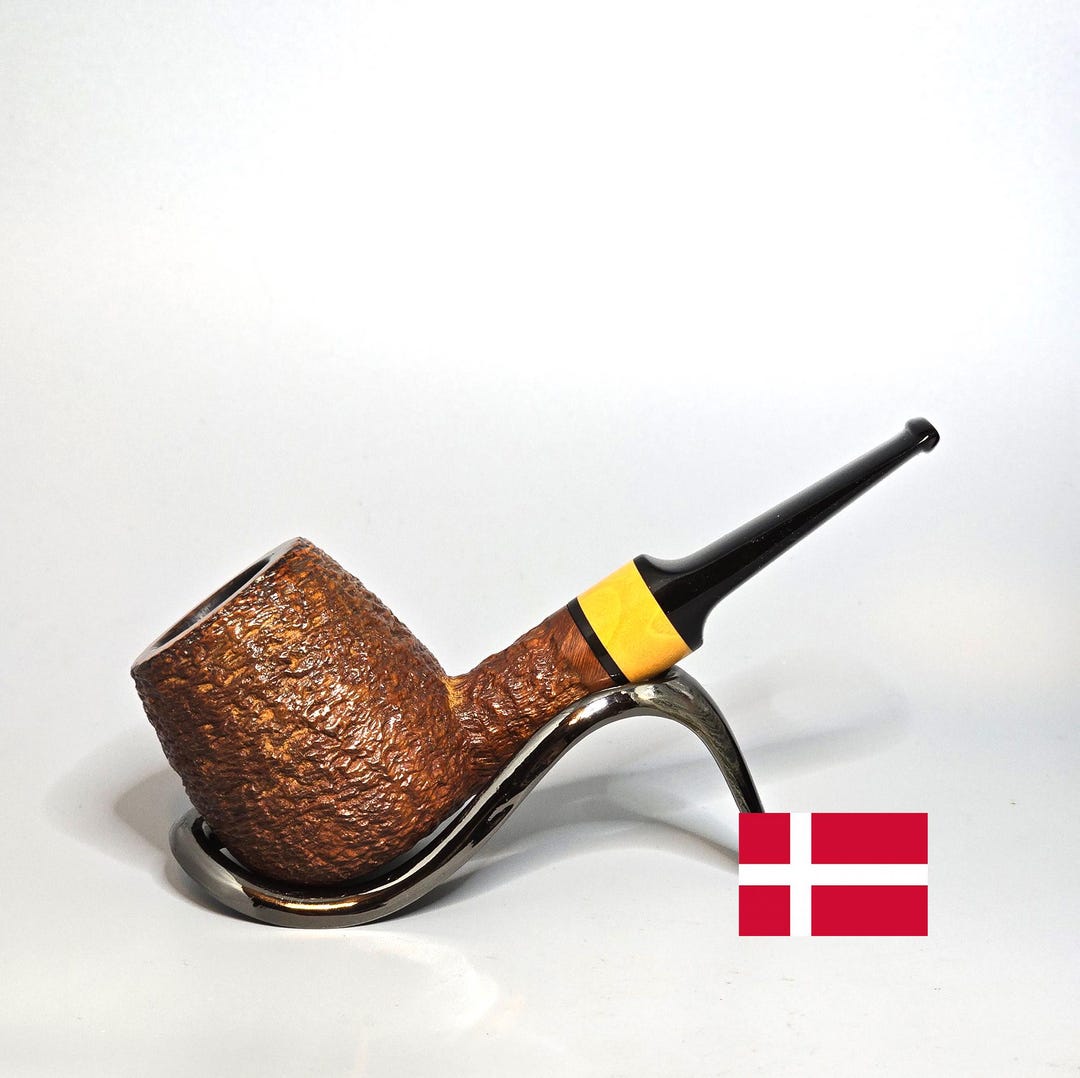 KIM PIPES: Nice/clean! Early 2000's Danish Vintage Rusticated Briar ...