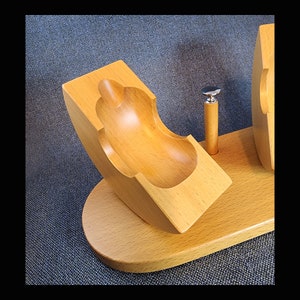 CRISTOM, Inc. 2 PIPE REST W/tamper: New Old Stock! Made in Italy Hand ...