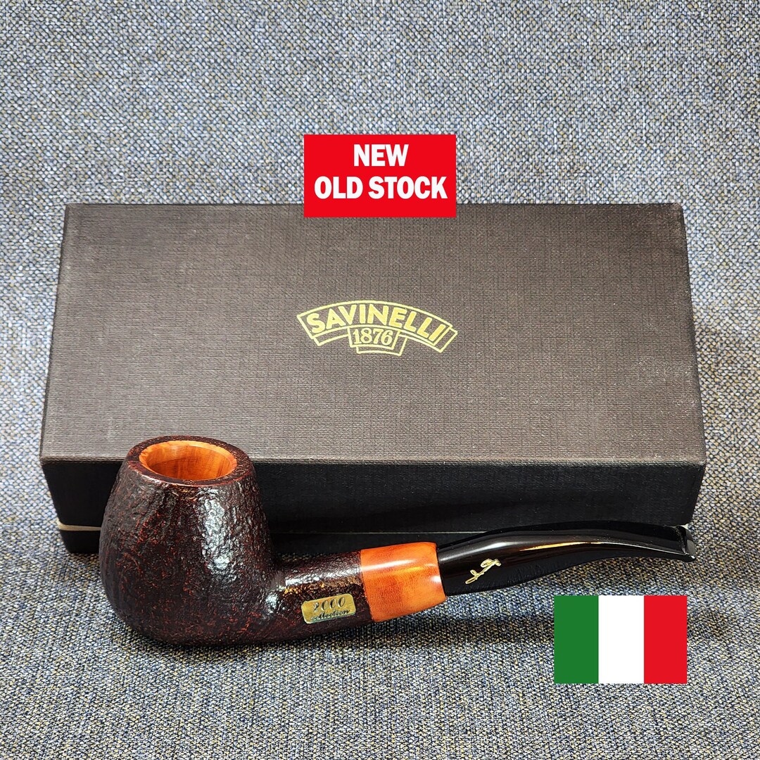 SAVINELLI 2000 COLLECTION SERIES: New/unsmoked 6mm Filter Italian Vtg ...