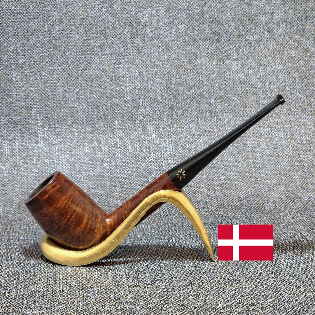 KRISWELL COUNT 369: Nice/clean 70's-80's Danish Vintage Estate Hand Made Smooth Briar Tall ...