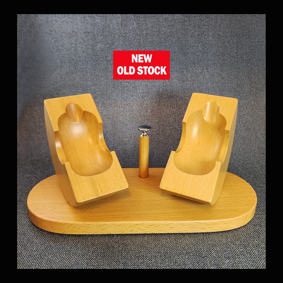 CRISTOM, Inc. 2 PIPE REST W/tamper: New Old Stock! Made in Italy Hand ...