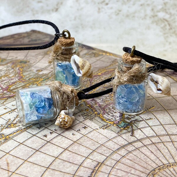 Mini Bottle Necklace - Etsy