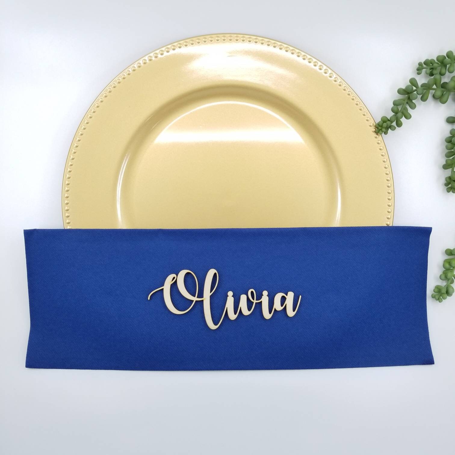 Wooden Name Card Wedding Place Cards Name Place Setting Table