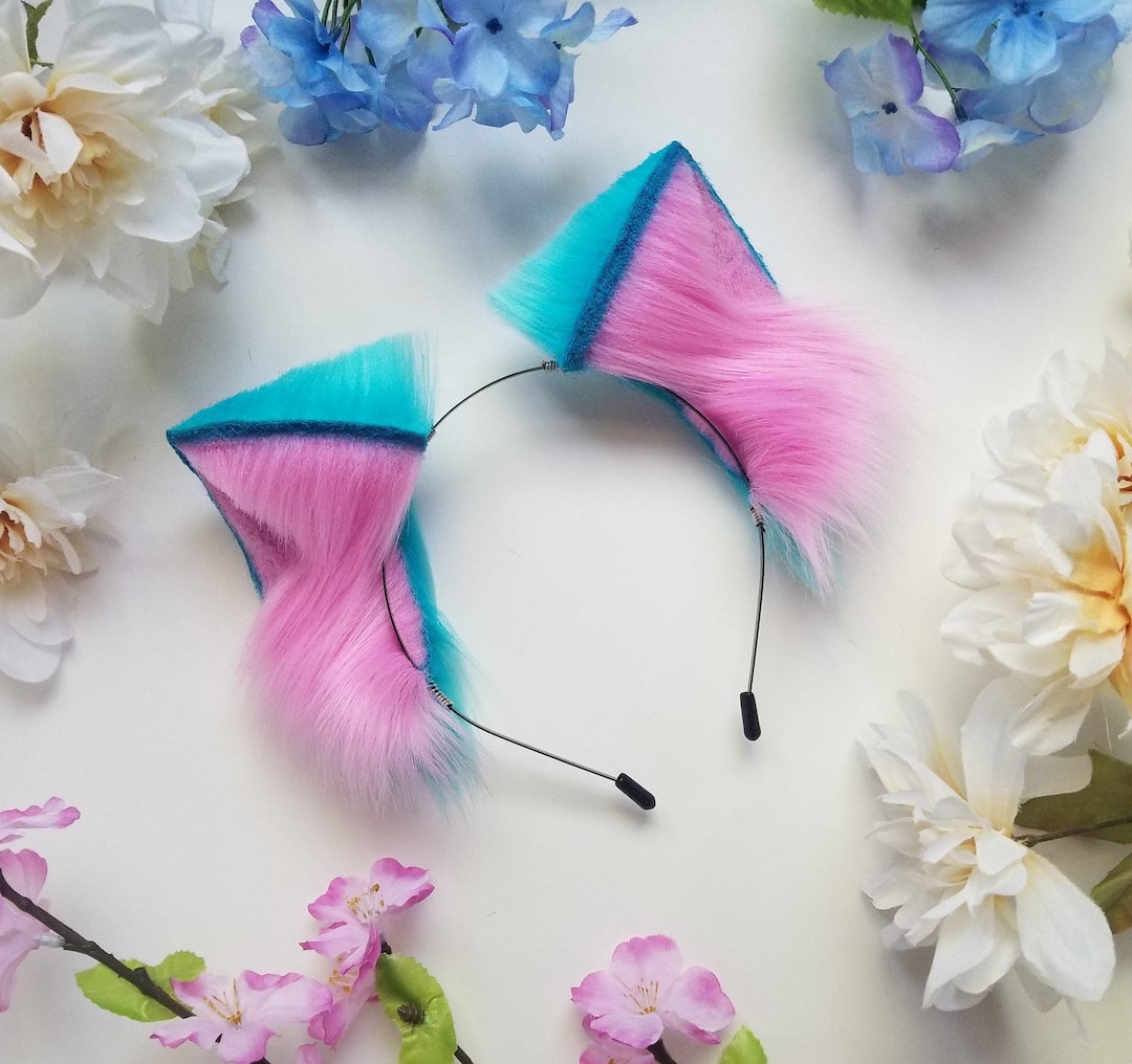 BYO Realistic Cat Ears / Furry Animal Cosplay Kitten Ears / Faux Fur ...