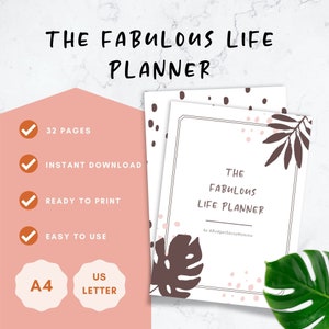 Daily Life Planner | Daily Schedule Planner | Life Organizer | Planner ...