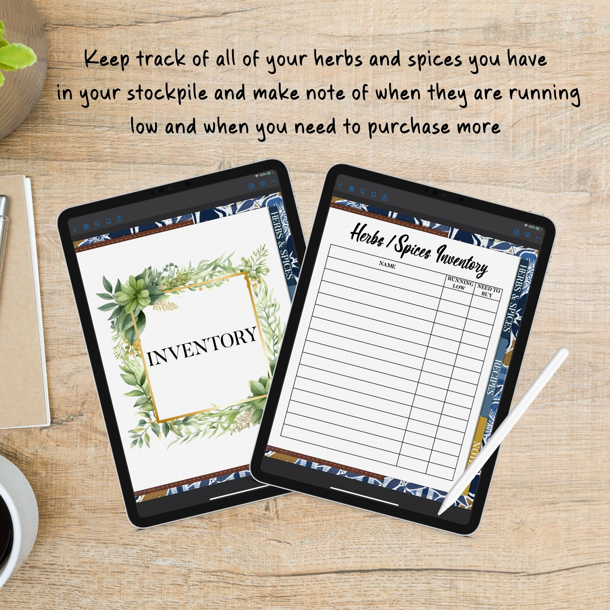 Medicinal Plants Journal Herbal Plants Book Herbs and Spices Journal ...