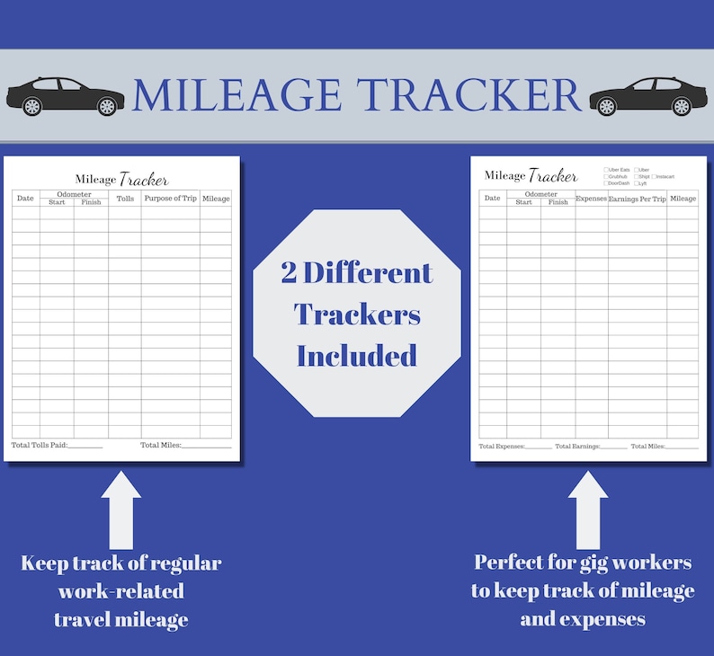 Mileage Tracker | Uber Mileage Tracker | Gig Work Mileage Tracker ...