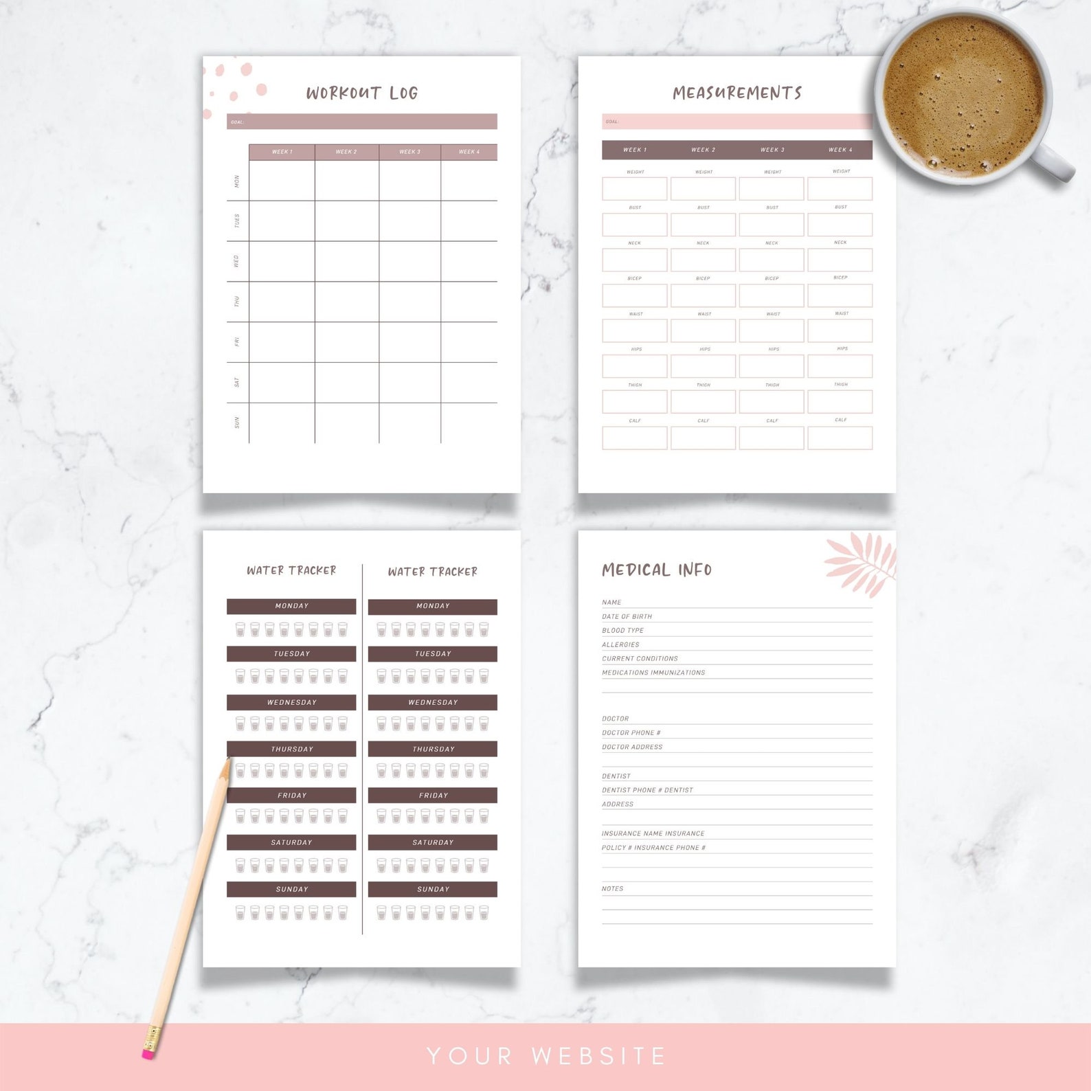 Daily Life Planner Daily Schedule Planner Life Organizer Planner ...