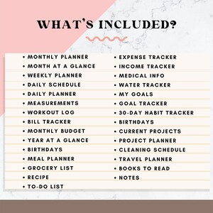 Daily Life Planner | Daily Schedule Planner | Life Organizer | Planner ...