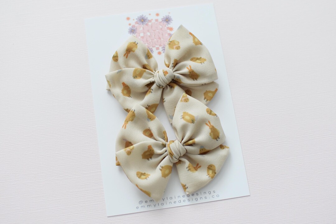 Easter Grab Bag Chicks Pigtail Set - Etsy