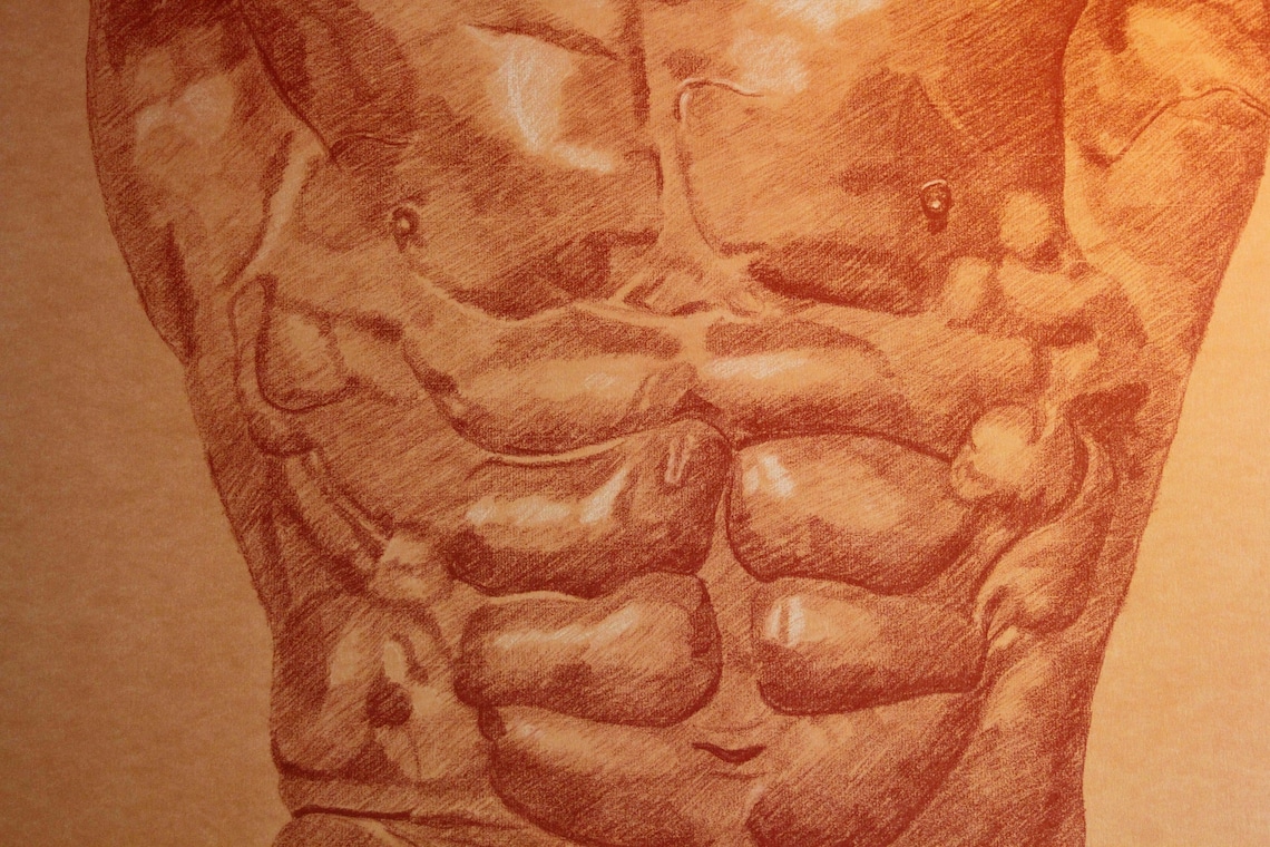 3-pack golden Age of Bodybuilding Fine Art Prints - Etsy