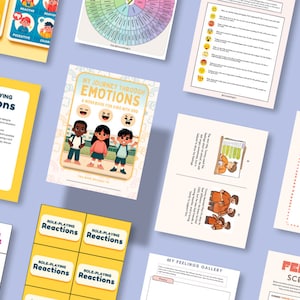 Kids With ODD: Emotional Regulation Worksheet Bundle - Ideal for ...