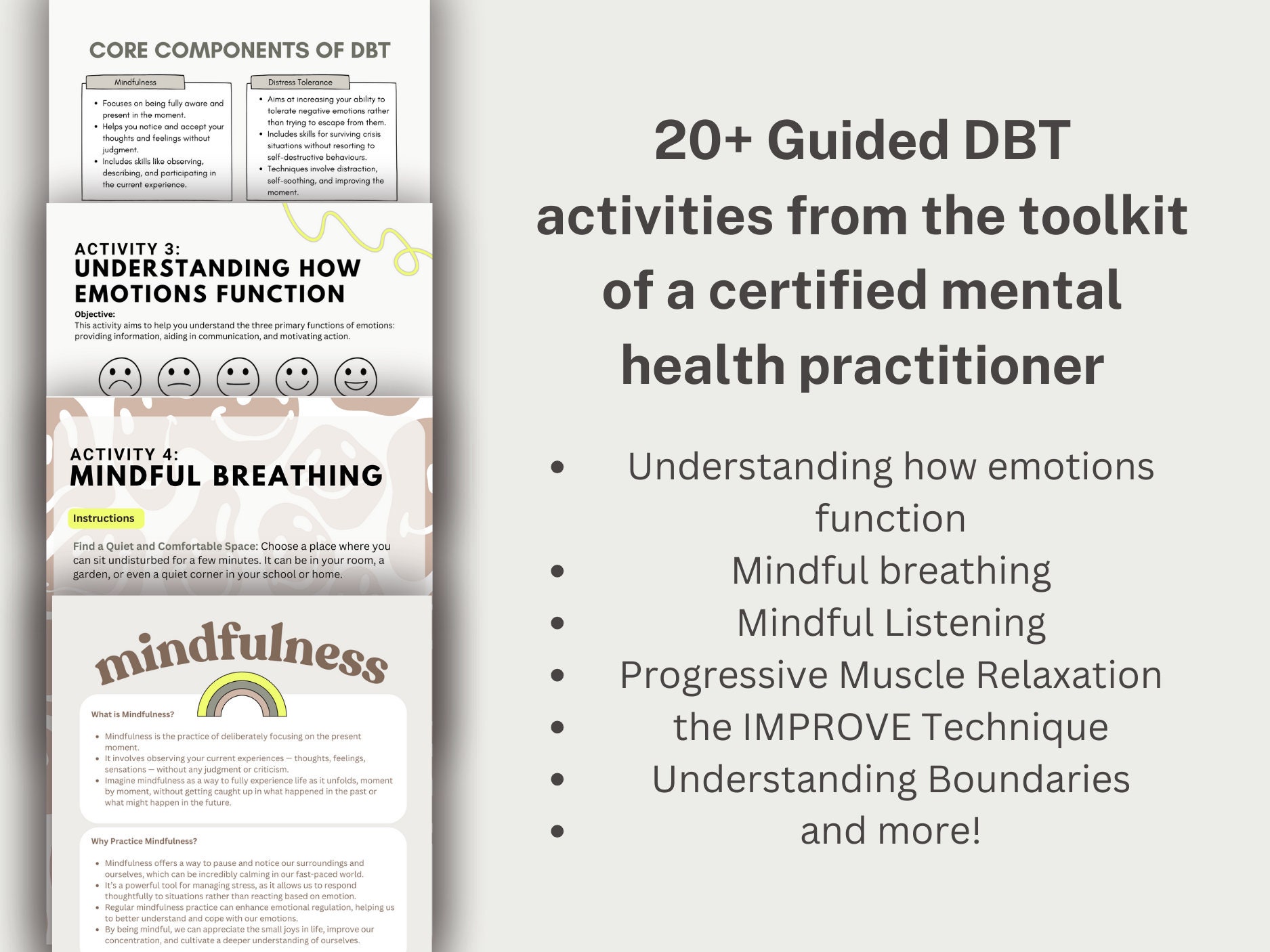 Youth + Adolescent Therapy Worksheet BUNDLE - Complete Mental Health ...
