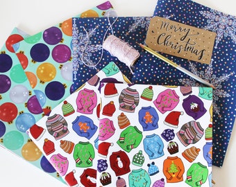 Christmas wrapping paper | Etsy