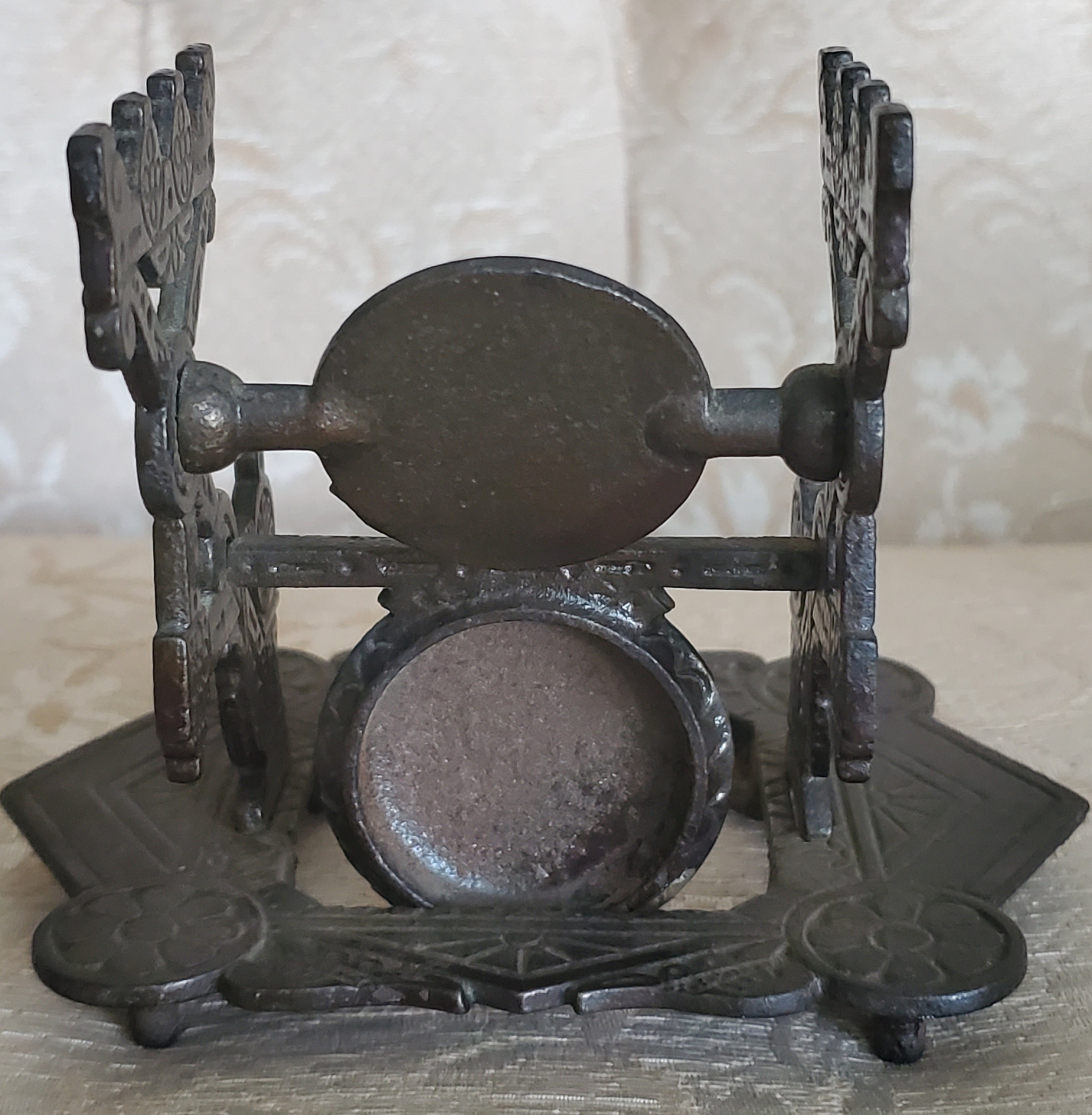 Antique Eastlake Victorian Inkwell Stand, 1020 - Etsy