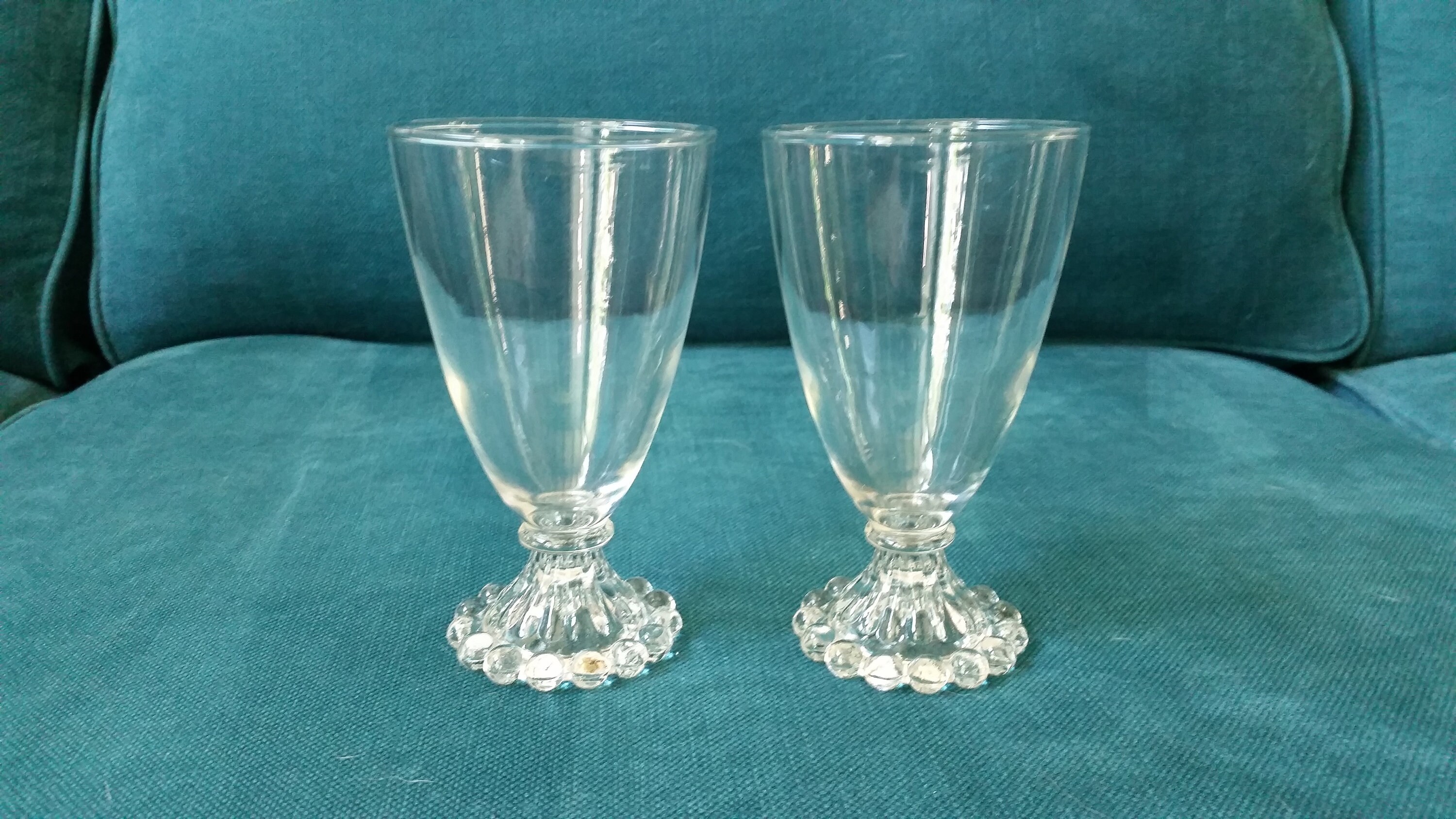 Vintage Clear Boopie Glassware Goblets Sherbet Dishes - Etsy