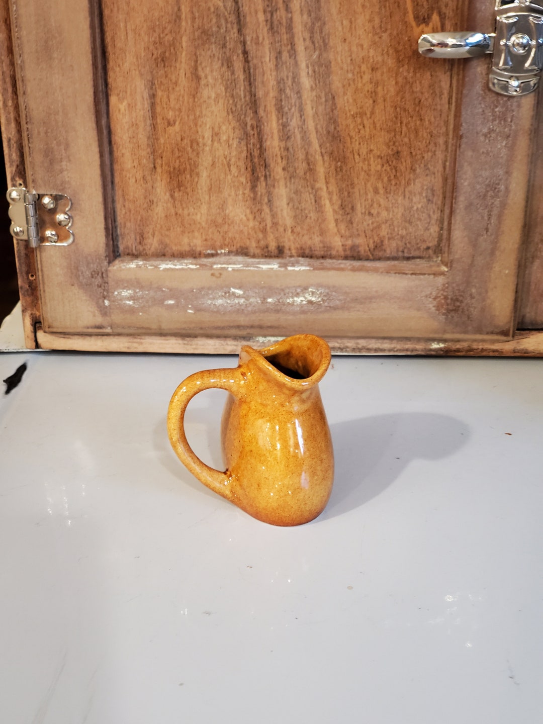 Unique Small Pottery Side Spout Creamer/pitcher, #466 - Etsy