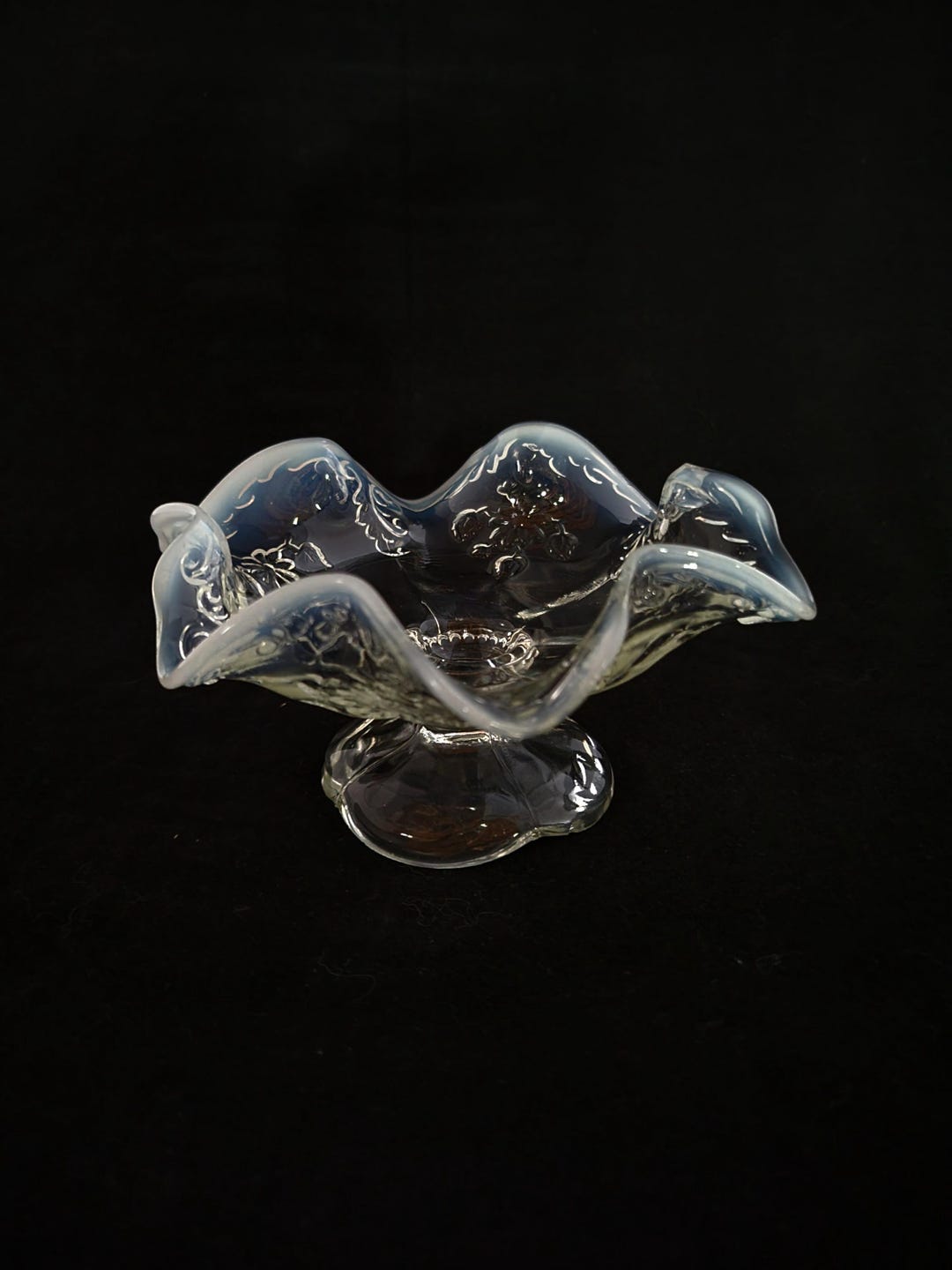 Northwood "intaglio" Short Compote, Candy Dish, #969 - Etsy