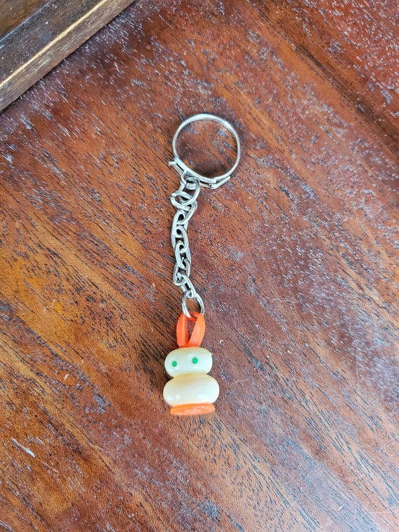 1970's Gumball Machine Key Chain Prize Bunny with In and - Etsy France