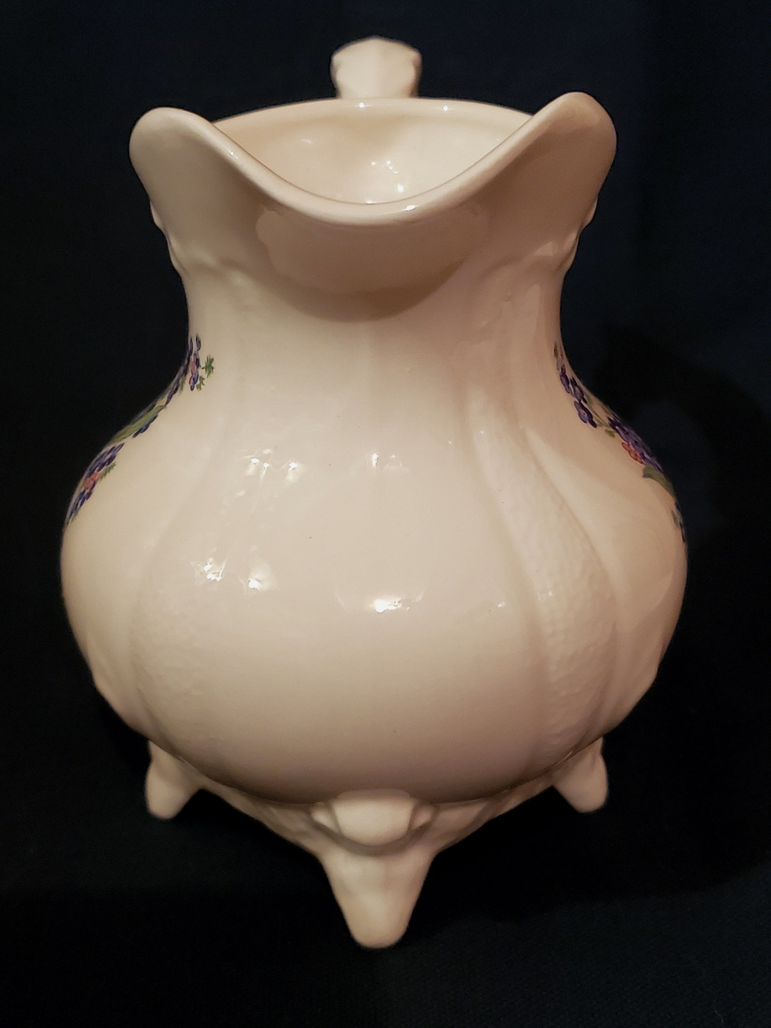 Vintage Loma Pottery Footed Creamer 533 | Etsy