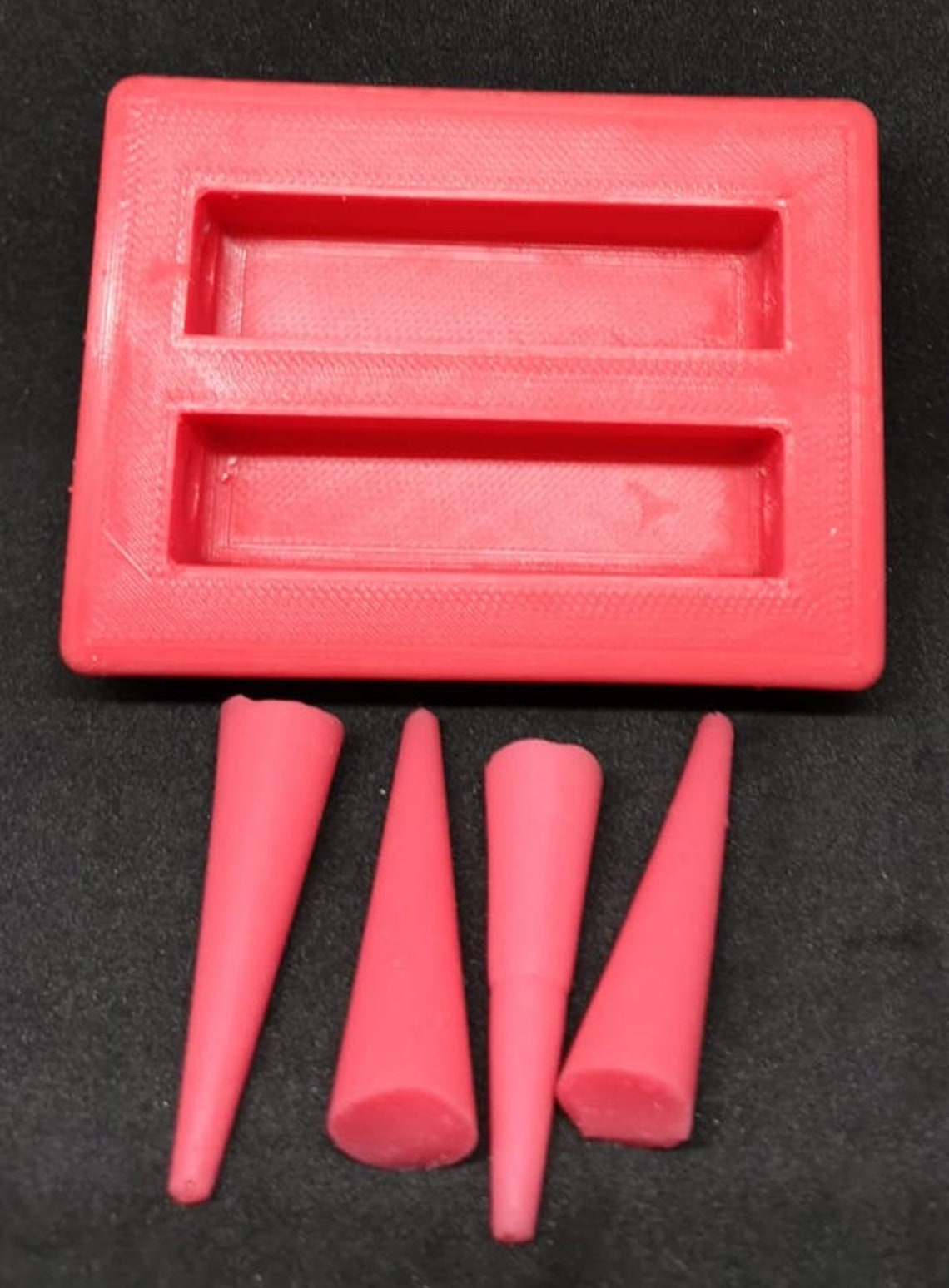 Silicone Mould/mold Slimline Pen, Tube-in, Less-resin, Pen Blanks for ...