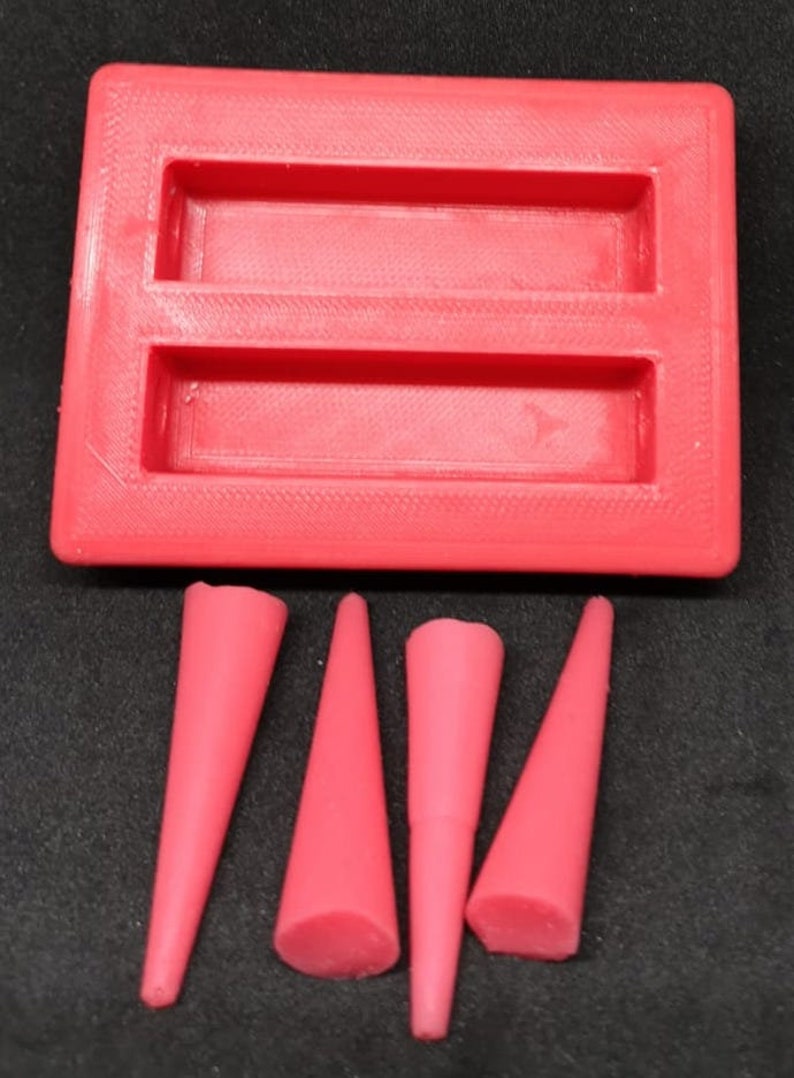 Silicone Mould/mold Slimline Pen, Tube-in, Less-resin, Pen Blanks for ...
