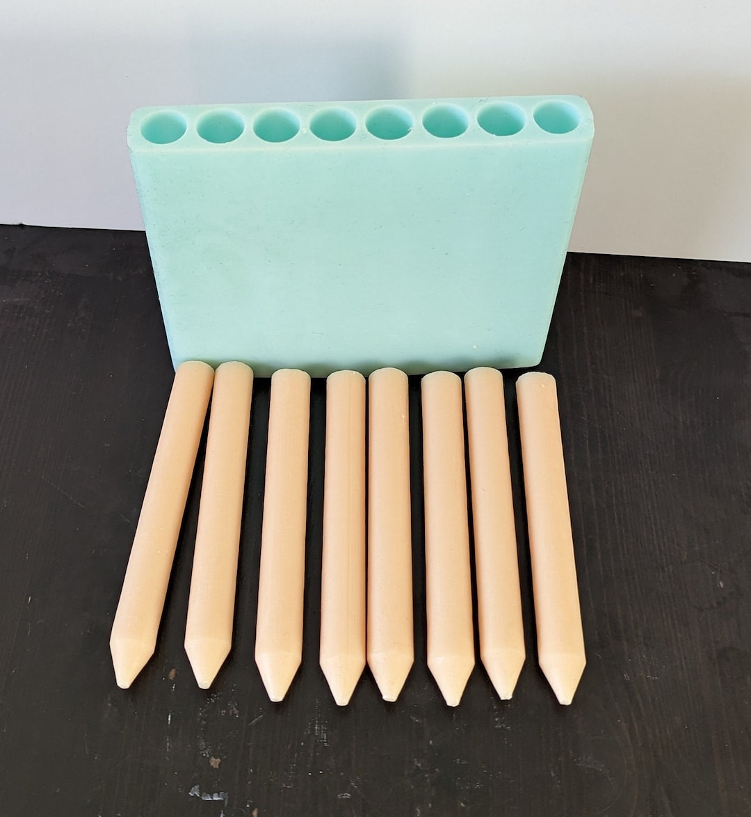 PILLAR CANDLE MOULD - Silicone Mould Aromatherapy Candles Wax 8 ...
