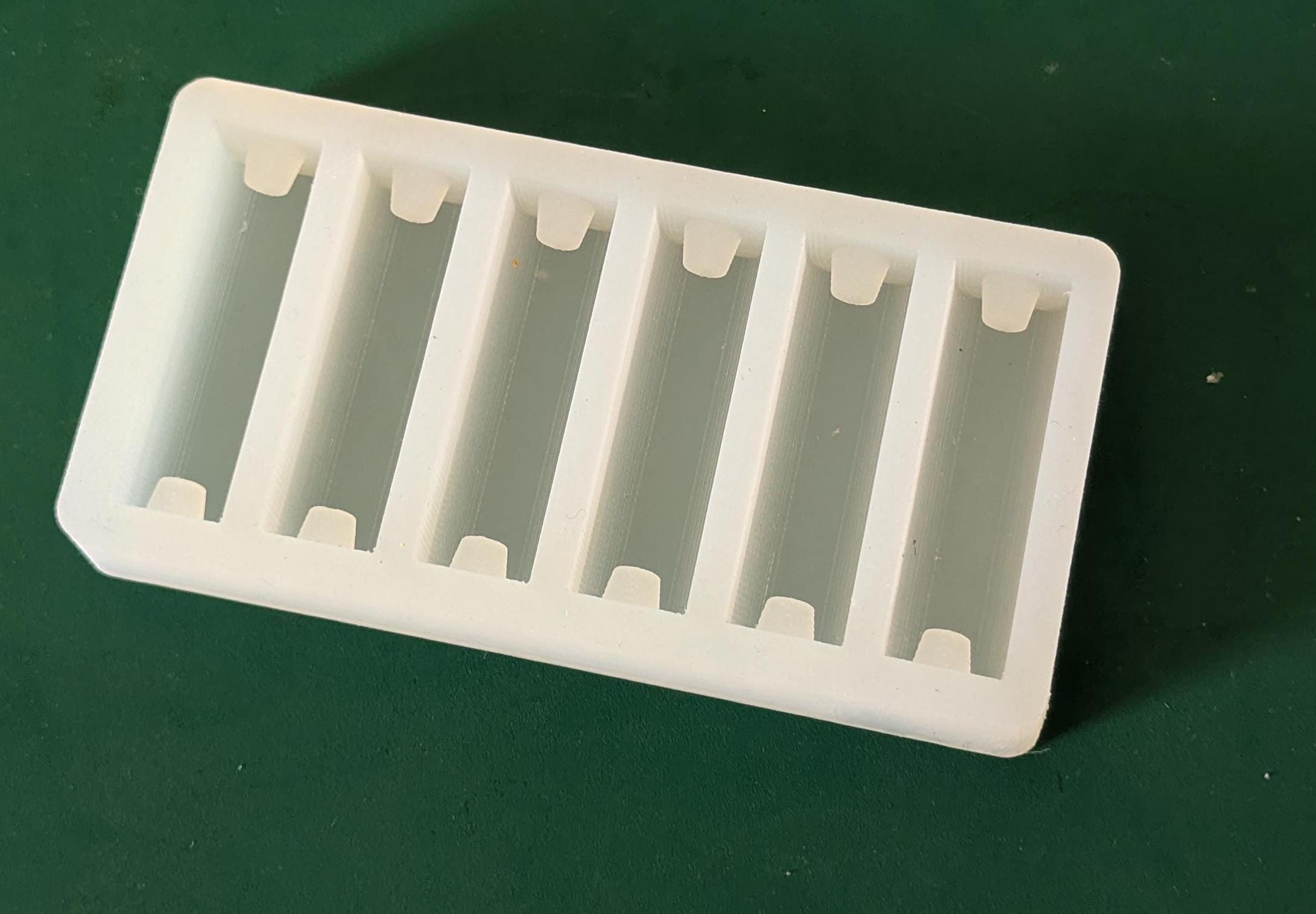 Silicone Mould/mold Slimline Pen, Tube-in, Less-resin, Pen Blanks for ...
