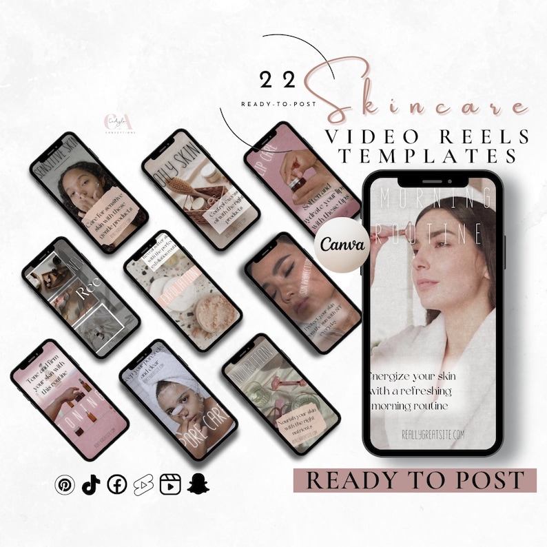 22 Skincare Instagram Reel Videos | Instagram Reels Template ...