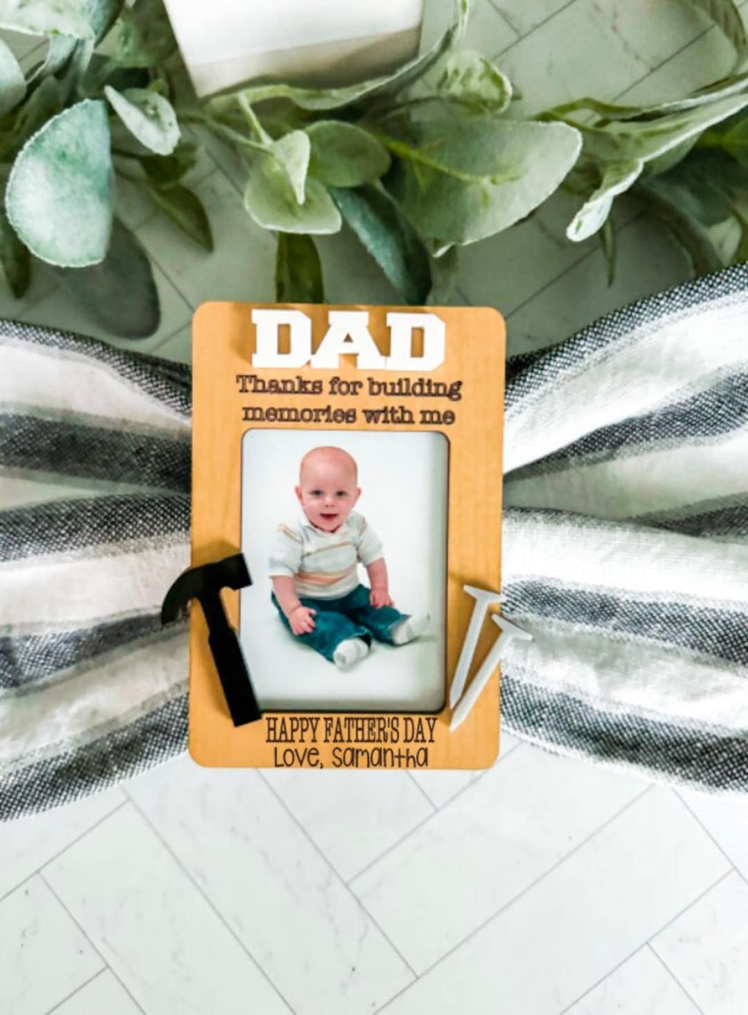 Fathers’s Day Photo Magnet, Father's Day Gift, Photo Fridge Magnet ...