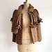 Vintage 1970s Marv Graff Hand Loomed Thick Wool Sweater Feather Detail ...