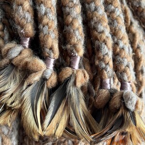 Vintage 1970s Marv Graff Hand Loomed Thick Wool Sweater Feather Detail ...