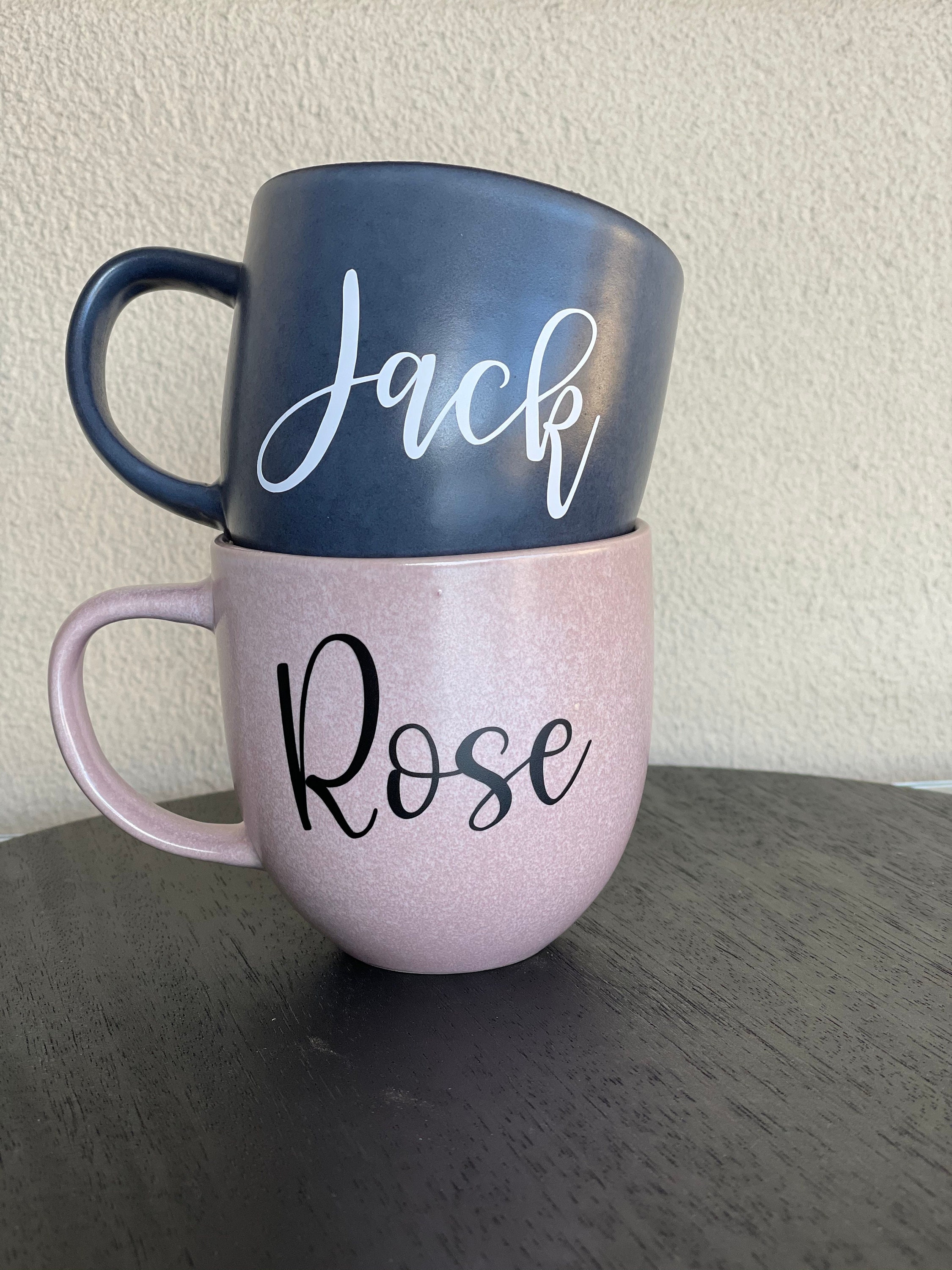 Personalised Mugs - Rounded - Etsy Australia