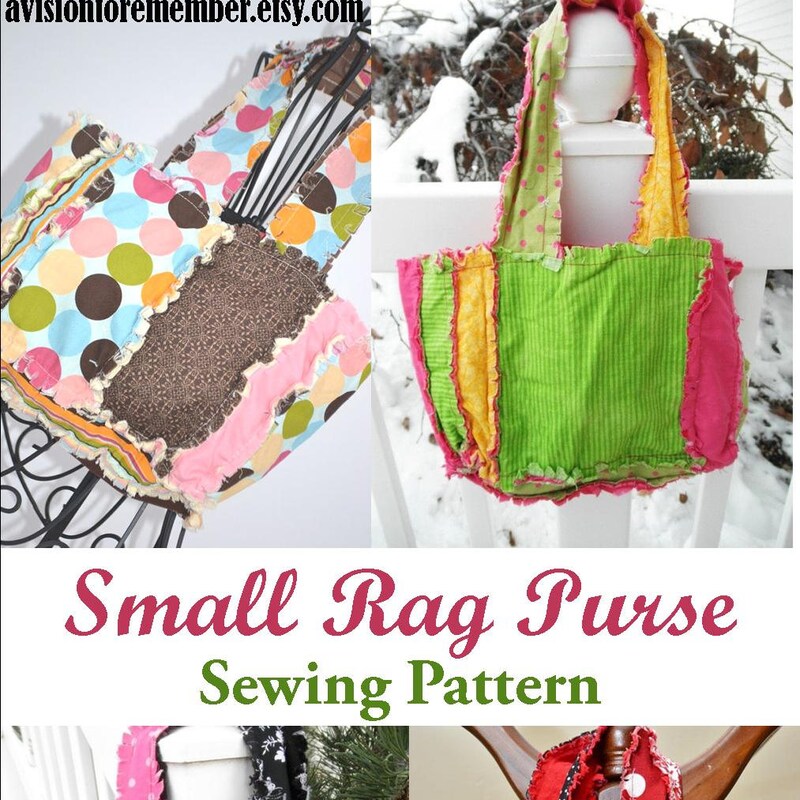 Rag Quilt Diaper Bag - Etsy
